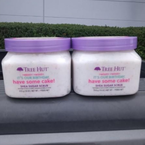 tree hut | Bath & Body | 2 Tree Hut New Happy Birthday Shea Sugar ...